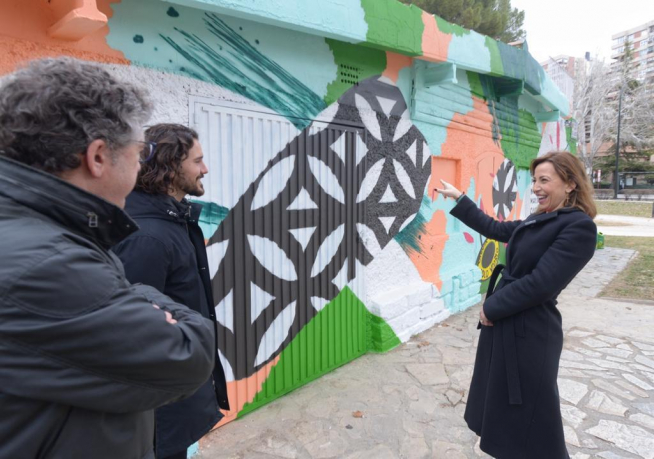 Un gran mural en el Parque Grande premia la labor de reciclaje de los ...