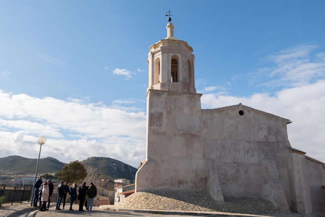 Las rehabiliación de la iglesia de la Asunción de Valmadrid revela ...