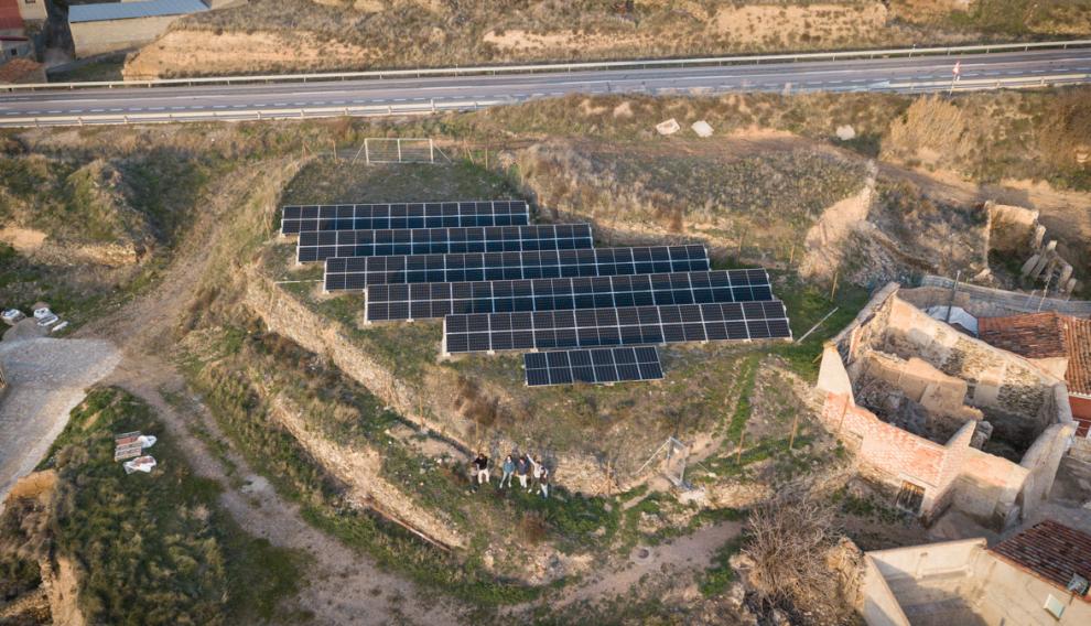 Luco de Jiloca estrena (por fin) autoconsumo: "Sabíamos que no iba a ...