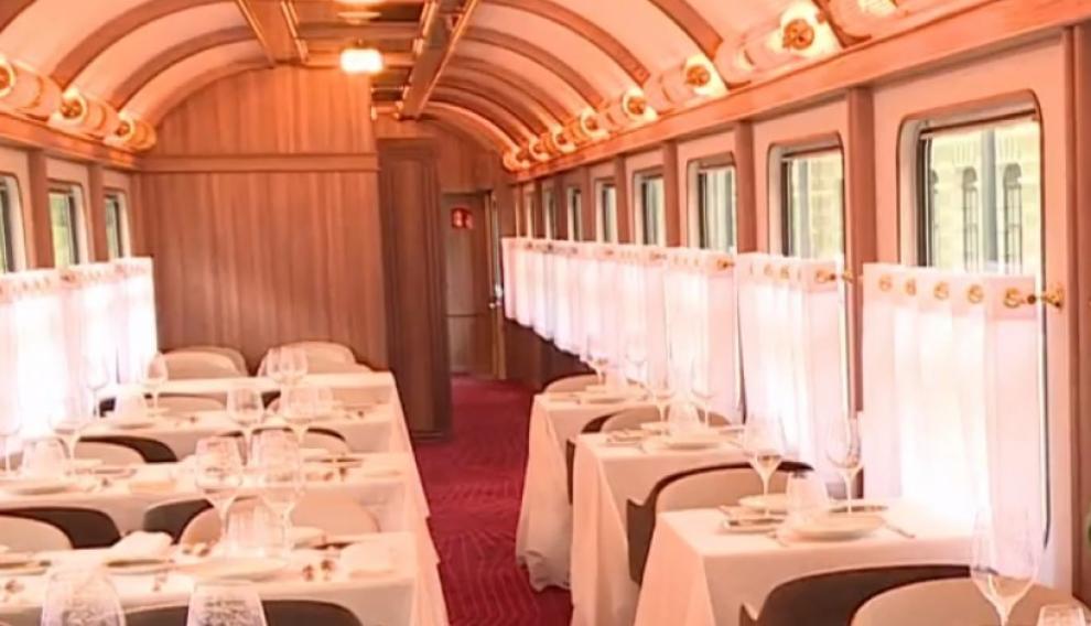 Los dos vagones restaurante de Canfranc están a punto para abrirlos al ...