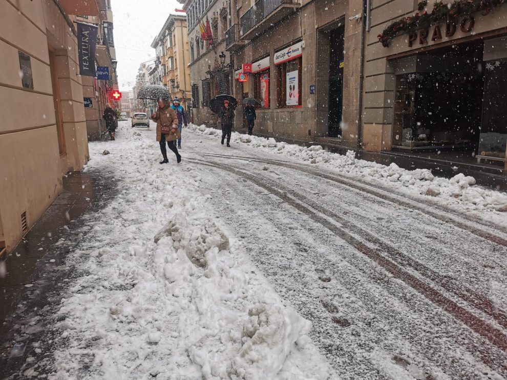 Fotos del temporal de nieve en la provincia de Huesca