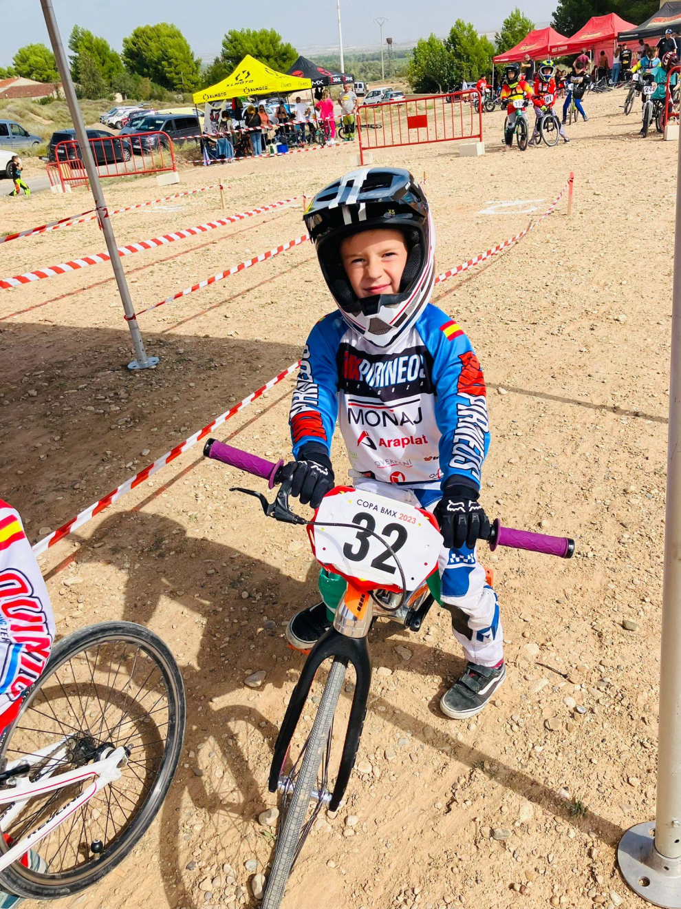 Fotos de Aleix Martínez, el niño zaragozano campeón de pump track