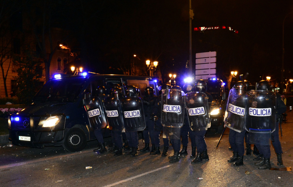 Disturbios en Madrid | Imágenes