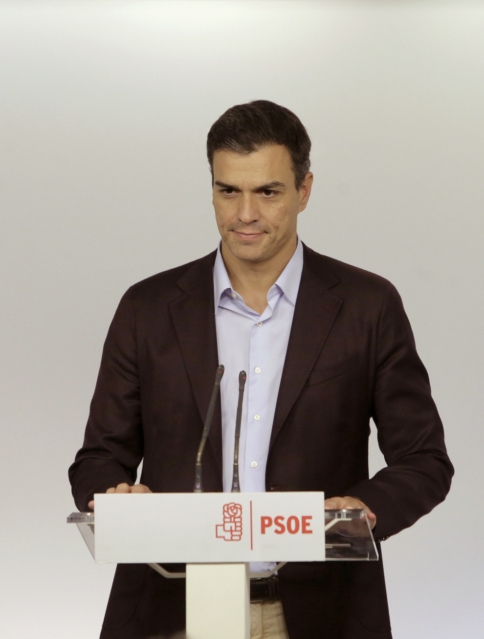 Dimisión de Pedro Sánchez