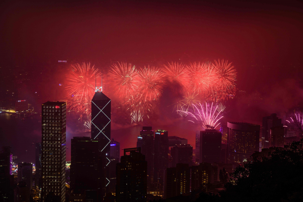 Medio mundo está ya en 2018