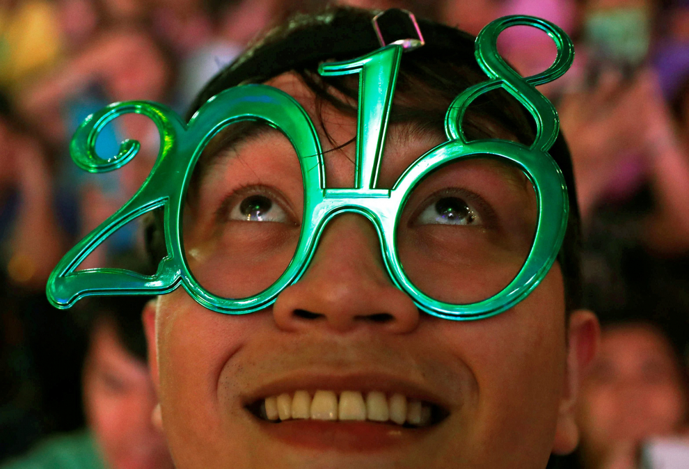 Medio mundo está ya en 2018 | Imágenes