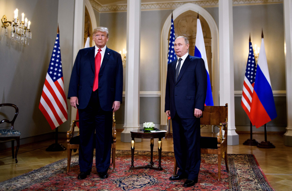 Trump y Putin, 'cara a cara' | Imágenes