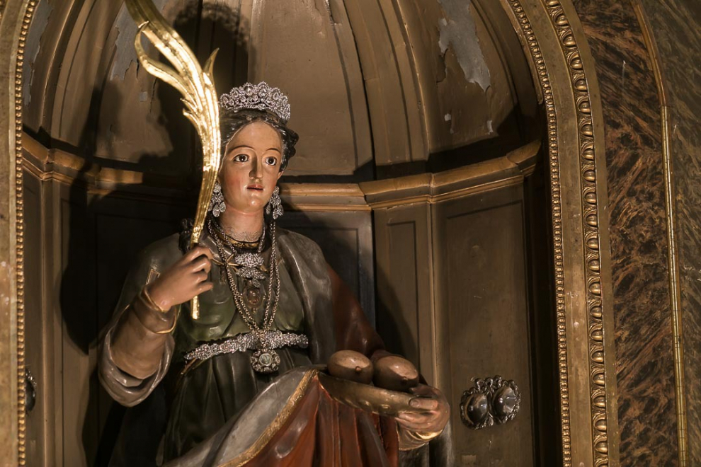 Celebración de Santa Águeda en Zaragoza