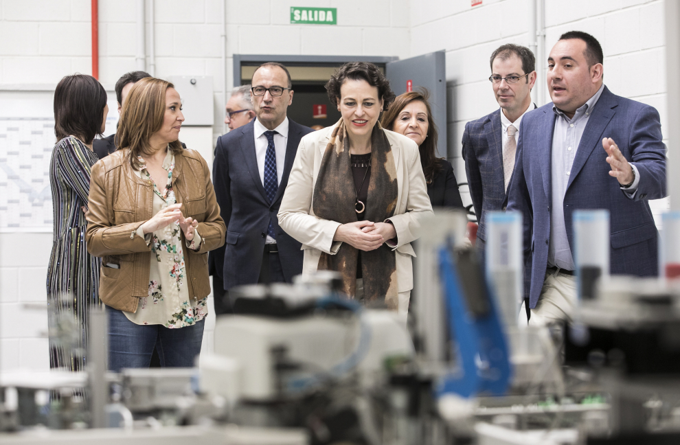 Visita de la ministra Valerio a Zaragoza