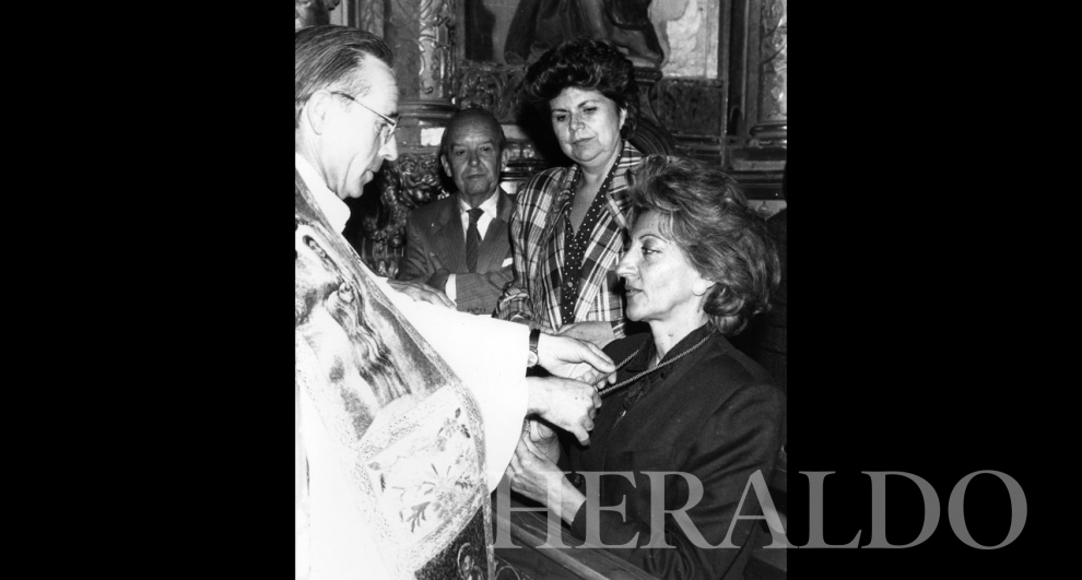 Muere Pitita Ridruejo. Imágenes de Pitita Ridruejo en Aragón