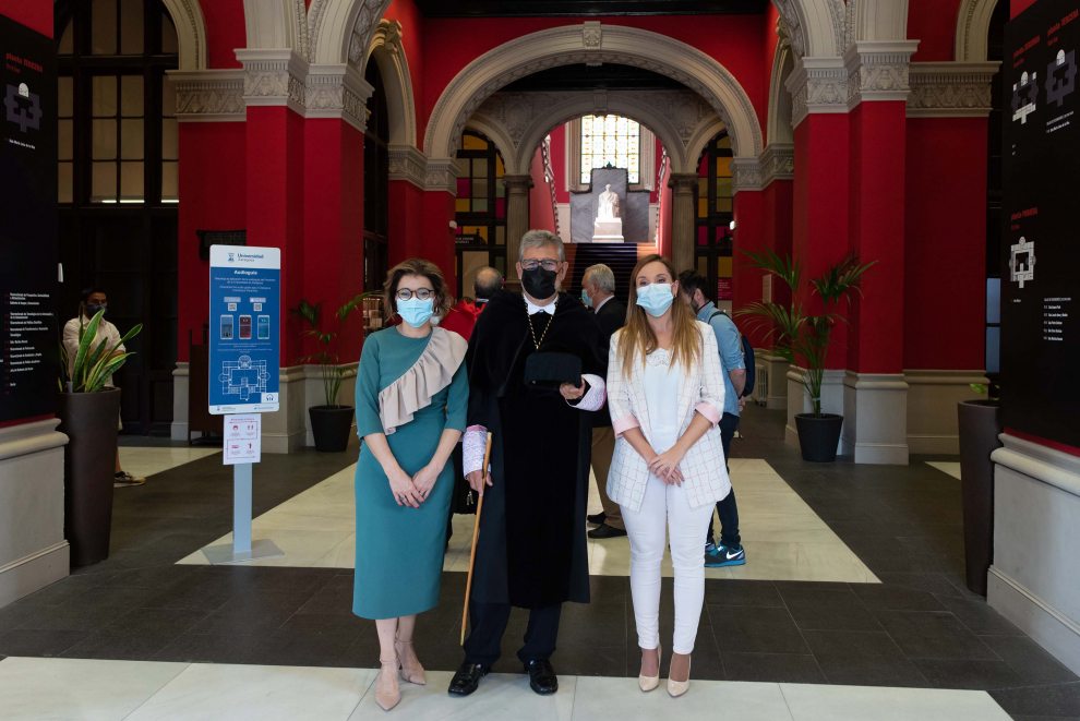 Fotos del acto de apertura del curso académico 2020-21 de la Universidad de Zaragoza | Imágenes
