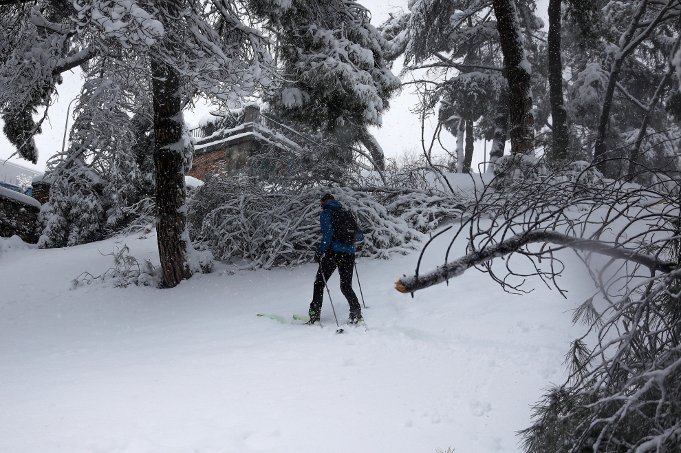 Galería: El temporal Filomena deja nieve en toda España | Imágenes