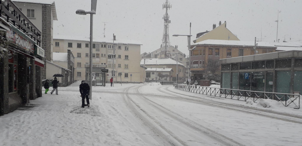 Foto: Nieve en Jaca de Filo (36735960) | Filomena también visita Jaca