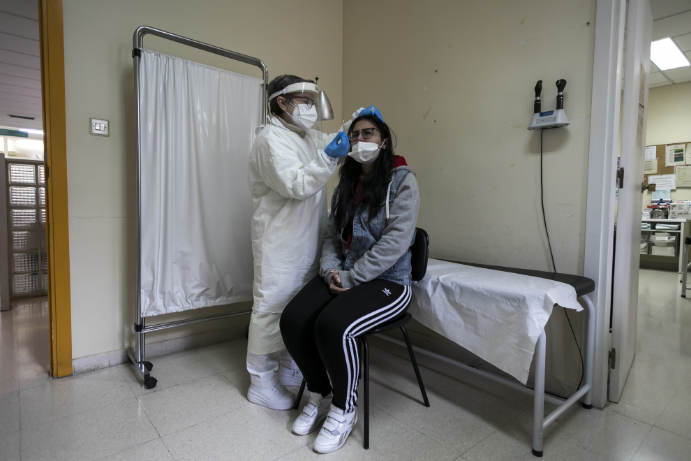 Fotos del día a día en un centro de salud