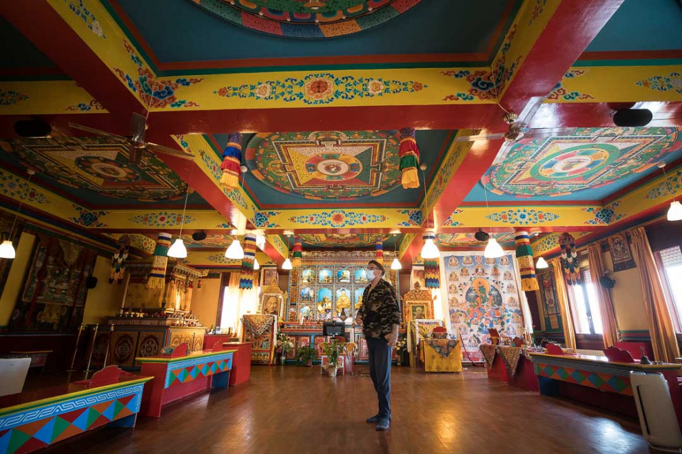 Fotos del centro budista Dag Shang Kagyu de Panillo en 'Aragón es ...