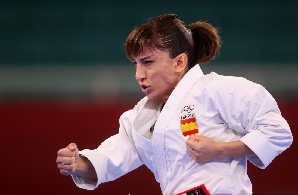 Foto: Sandra Sánchez, oro olímpico en kata en los Juegos de Tokio 2020 ...