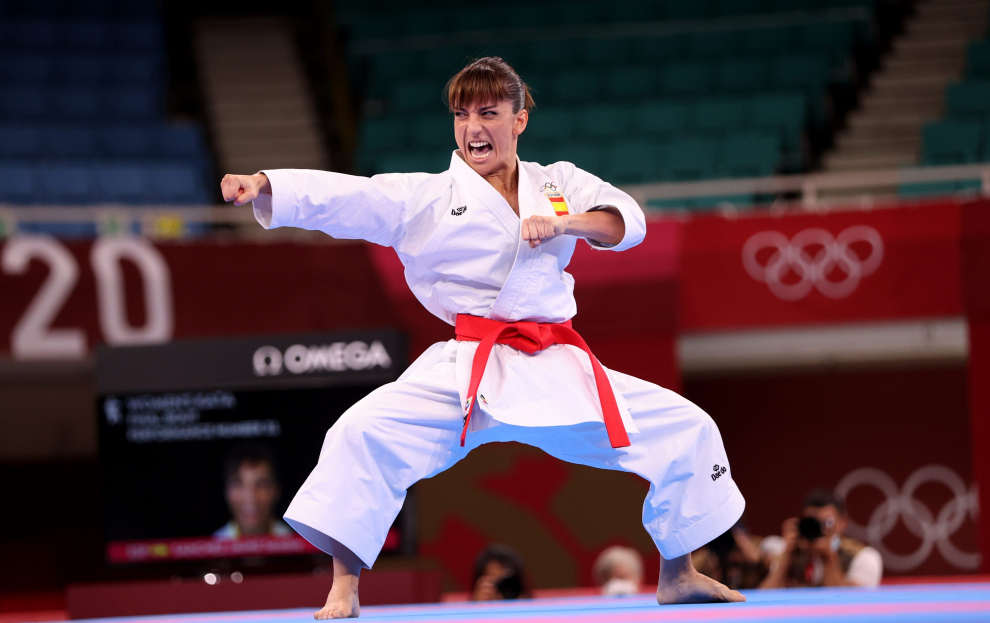 Foto: Sandra Sánchez, oro olímpico en kata en los Juegos de Tokio 2020 ...