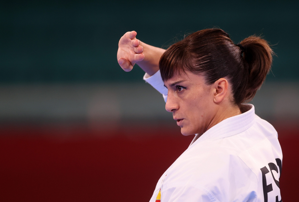 Foto: Sandra Sánchez, oro olímpico en kata en los Juegos de Tokio 2020 ...