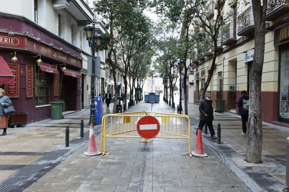 La calle Don Jaime, cortada al tráfico desde este lunes por obras ...