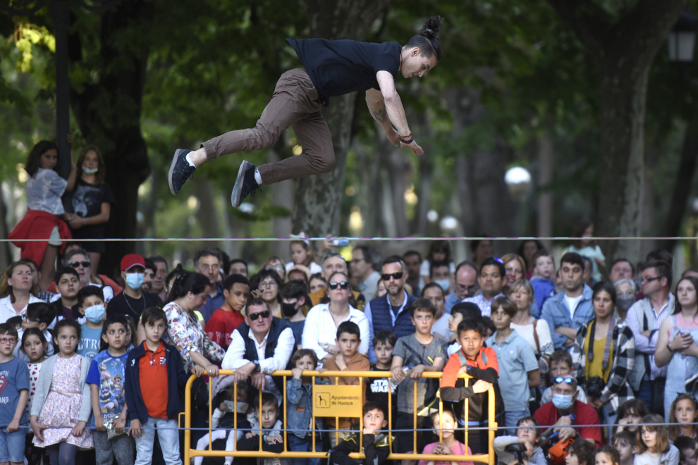 Fotos del I Encuentro Internacional de Funambulistas de Huesca | Imágenes