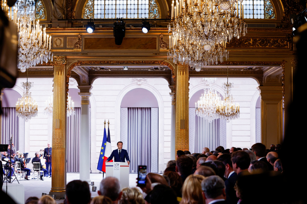 Macron Un Nuevo Presidente Imágenes