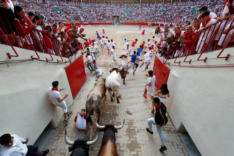 Fotos del último encierro de San Fermín 2022 | Imágenes