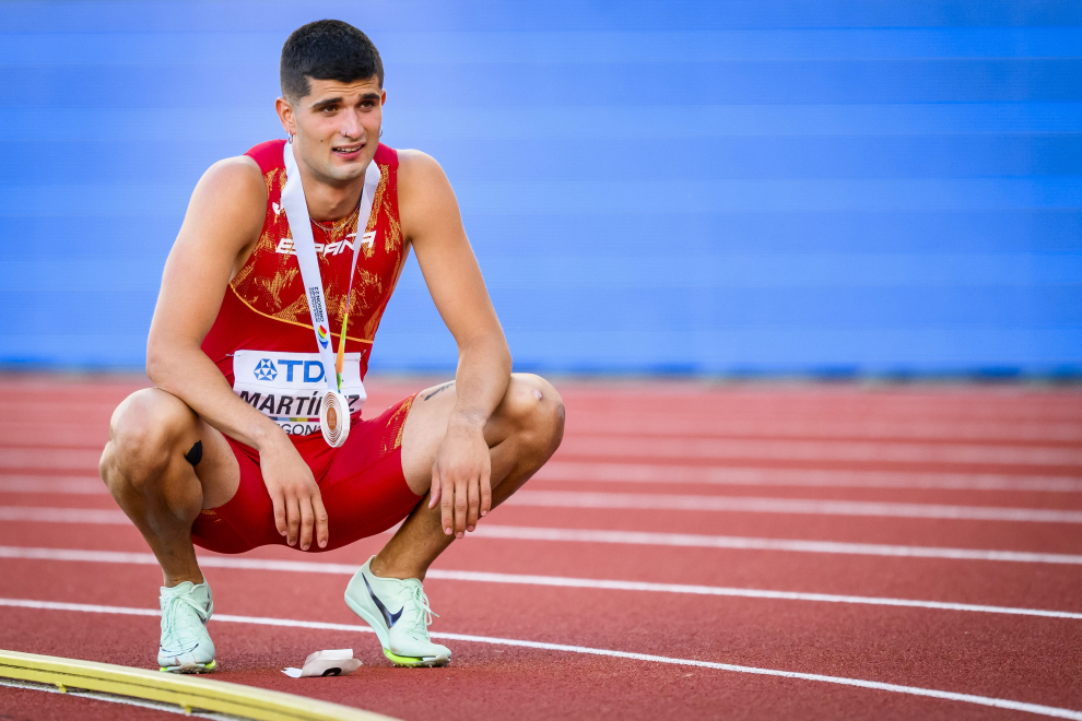 Fotos: Asier Martínez, bronce en 110 vallas en el Mundial de atletismo ...