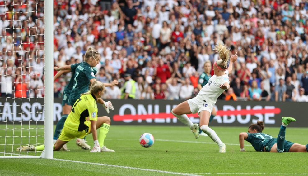 Fotos de la final de la Eurocopa femenina: Inglaterra se impone a Alemania