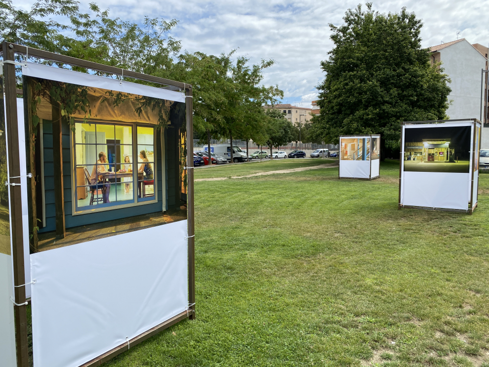 Fotos del arranque del IX Festival B Foto en Barbastro