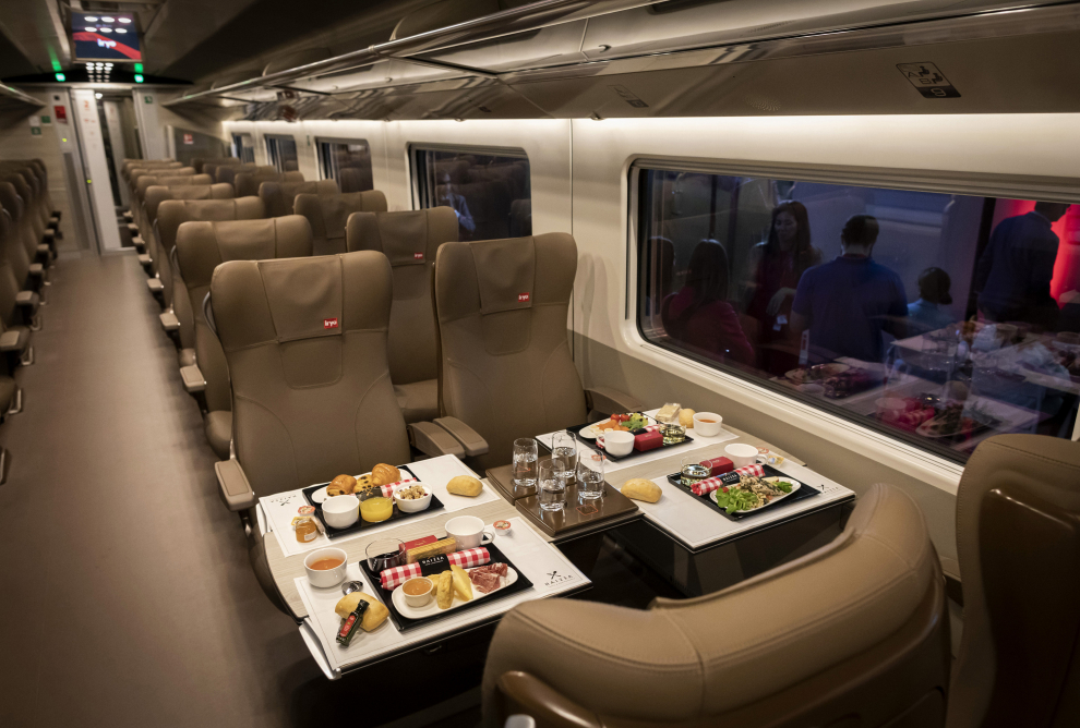 Fotos de la presentación del tren de Iryo