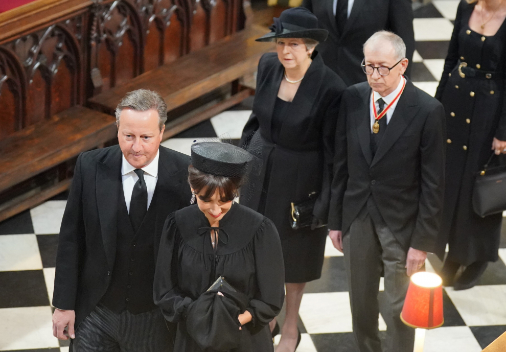 Fotos del funeral, el cortejo y el entierro de Isabel II en Londres ...