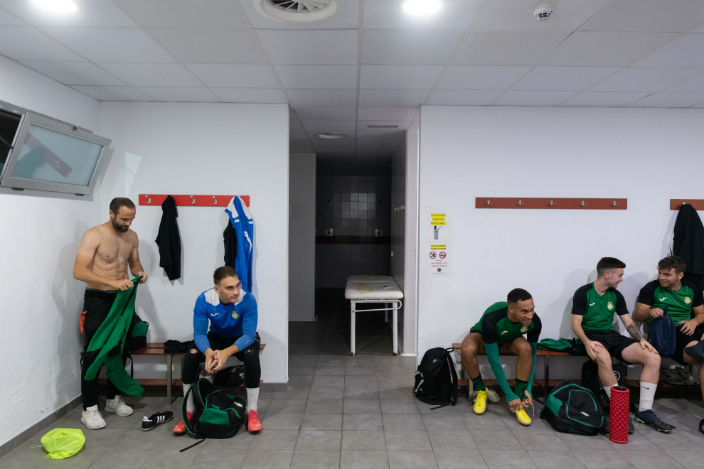 Fotos: El CD Cuarte tiene al jugador más veterano de Tercera con 41 años