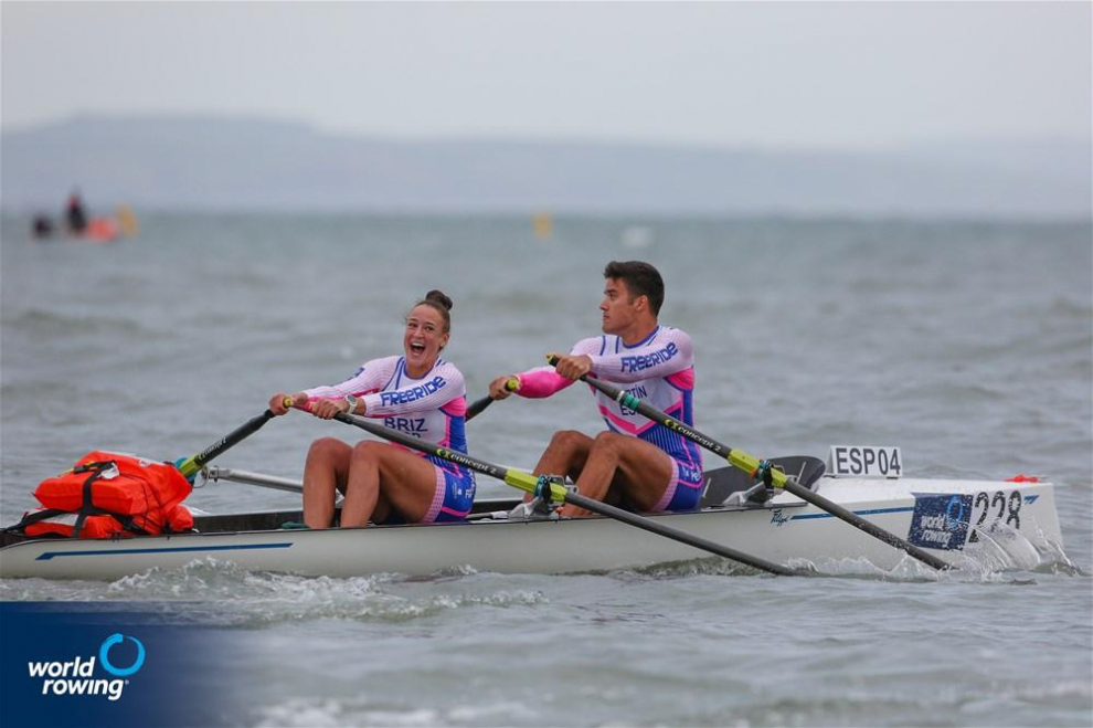 Fotos: Esther Briz, doble campeona del mundo de remo de mar junto con ...