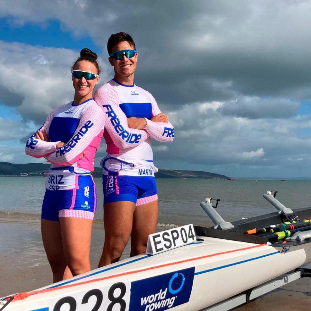 Fotos: Esther Briz, doble campeona del mundo de remo de mar junto con ...