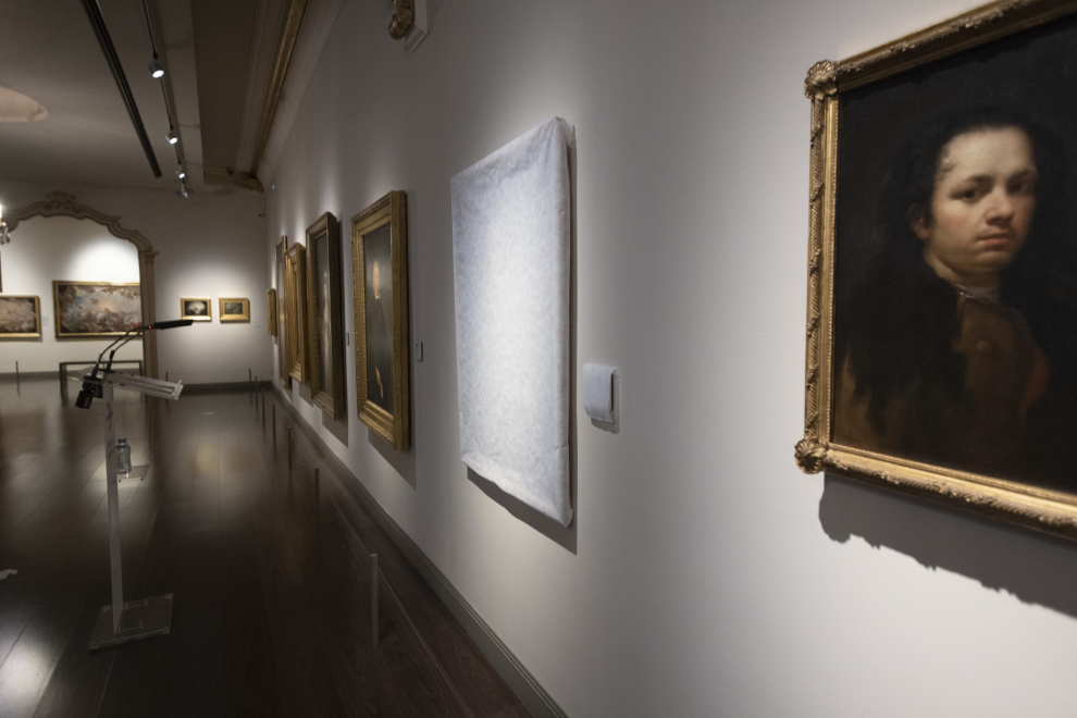 Fotos del nuevo cuadro de Goya que llega a su museo de la Fundación ...