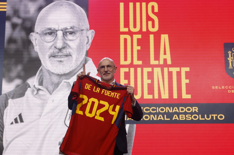 Fotos de la presentación de Luis de la Fuente como nuevo seleccionador ...