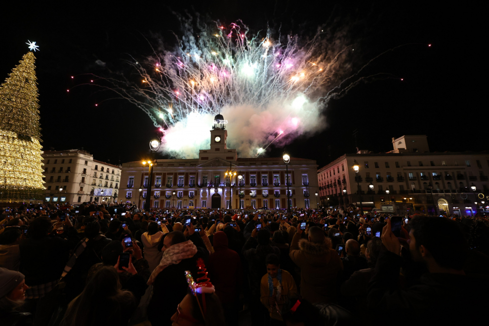 Así se ha celebrado la Nochevieja en España