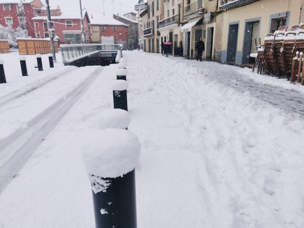 Fotos del temporal de nieve en la provincia de Huesca
