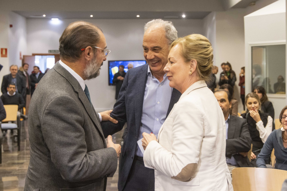 Fotos de la presentación del campus digital de FP de Aragón