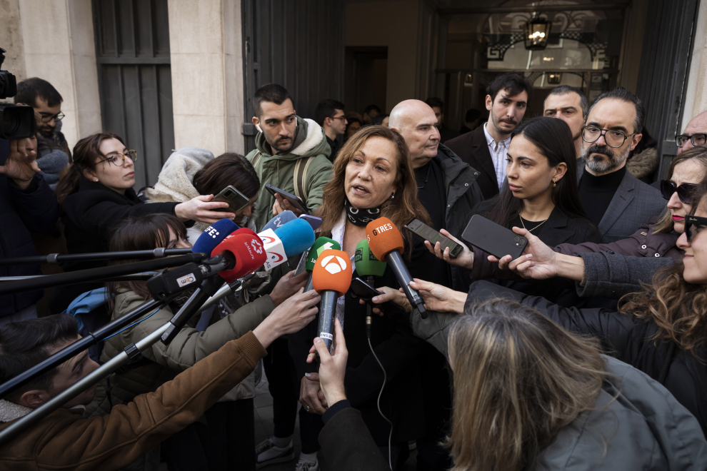 Fotos de la capilla ardiente de Carlos Saura en la Academia de Cine de Madrid | Imágenes