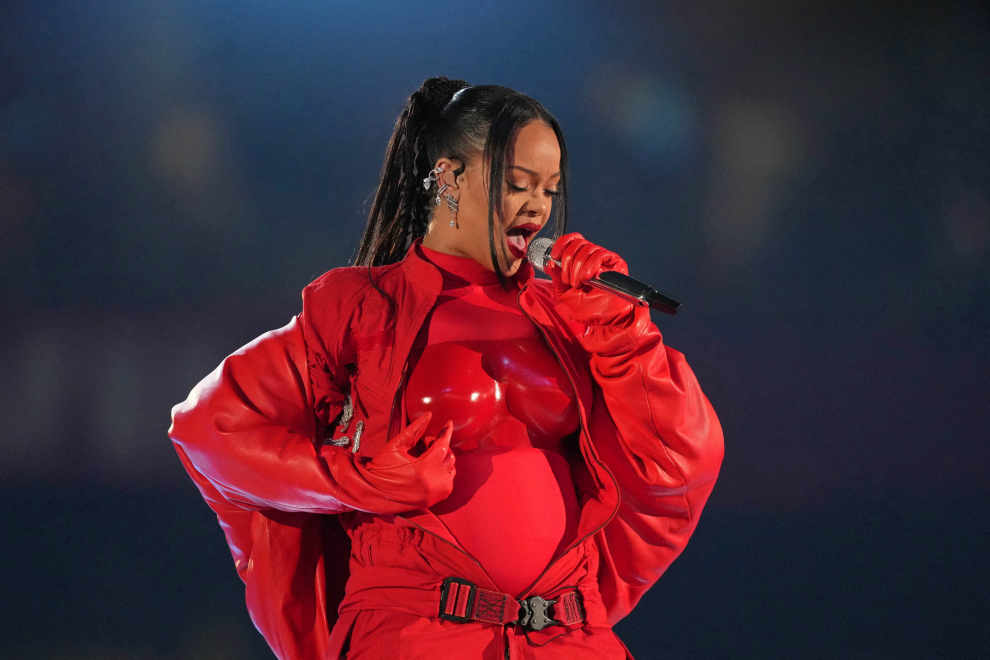 Fotos Del Espectáculo De Rihanna En El Descanso De La Super Bowl Imágenes