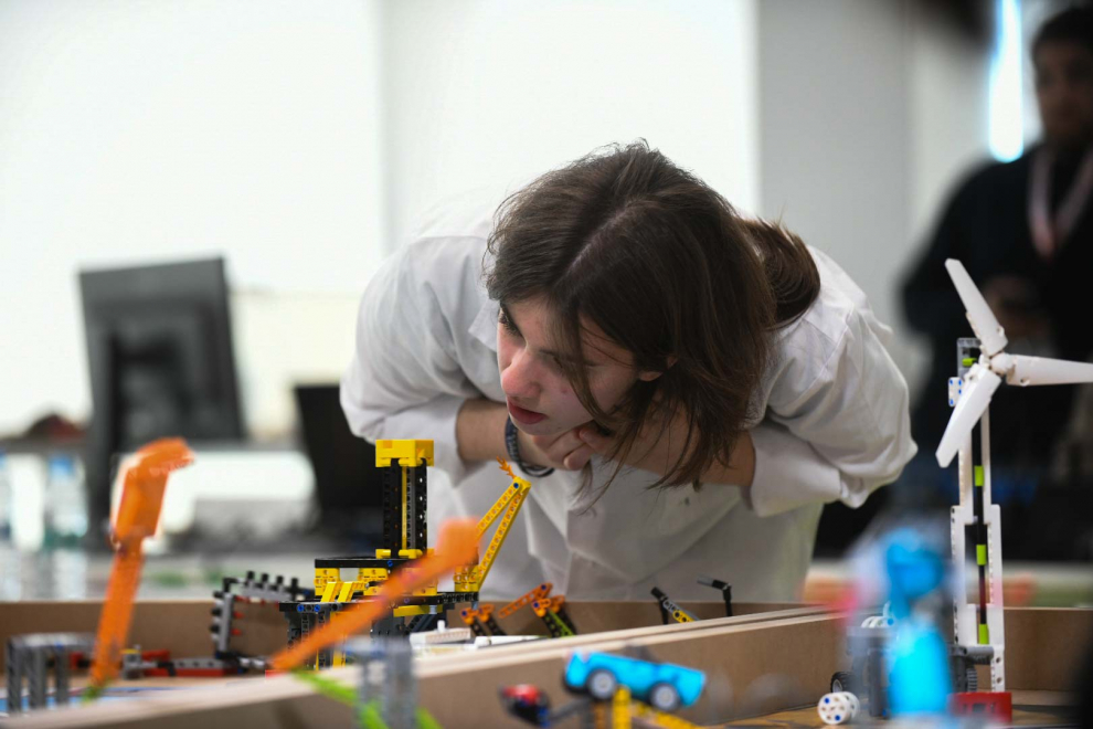 Final de la First Lego League en Aragón