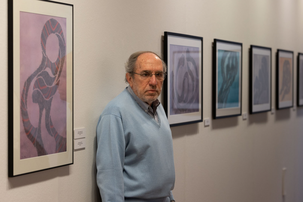 Fotos de la exposición del pintor zaragozano Joaquín Ferrer en el ...