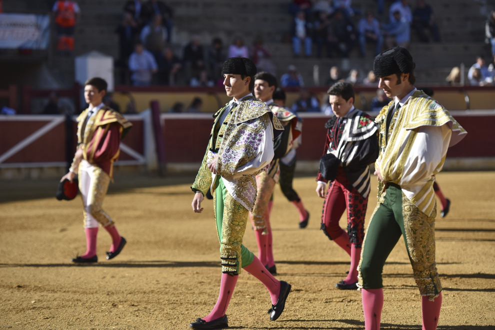 Fotos del primer festejo taurino de la temporada 2023 en Aragón