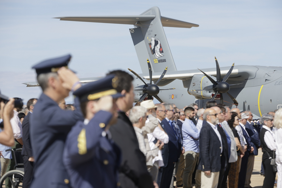 Fotos de la celebración del 50 aniversario del Ala 31 en la Base Aérea ...