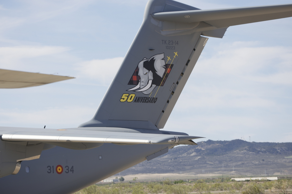 Fotos de la celebración del 50 aniversario del Ala 31 en la Base Aérea ...