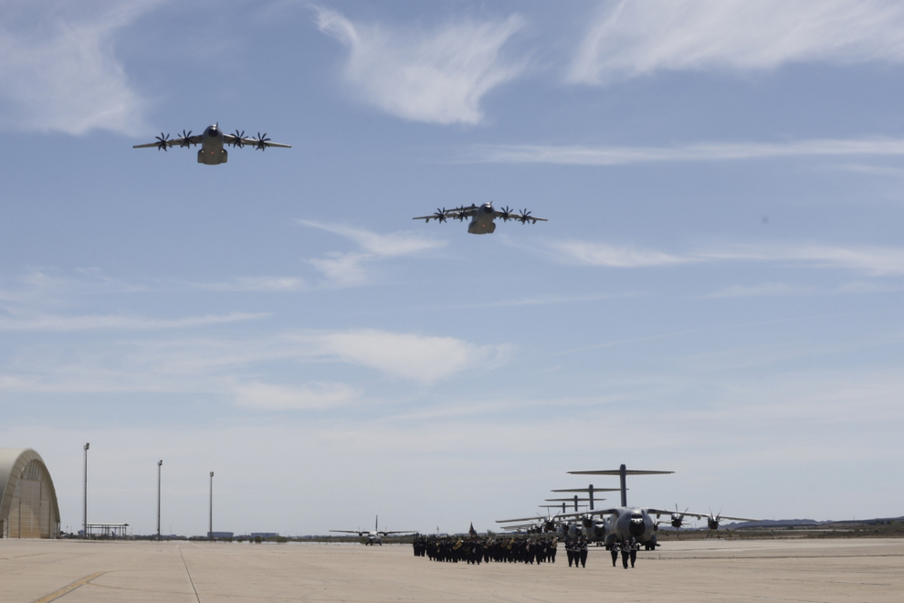 Fotos de la celebración del 50 aniversario del Ala 31 en la Base Aérea ...