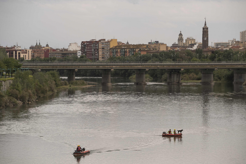 Fotos de la crecida del Ebro en abril de 2018