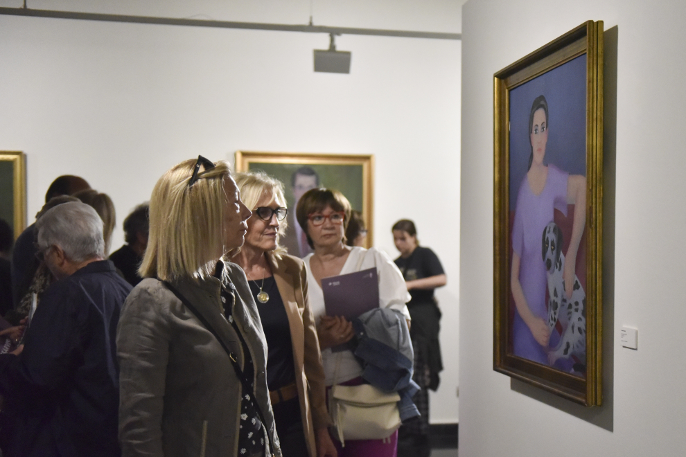 Fotos de la exposición ' María Cruz Sarvisé 100 años. Retratos'