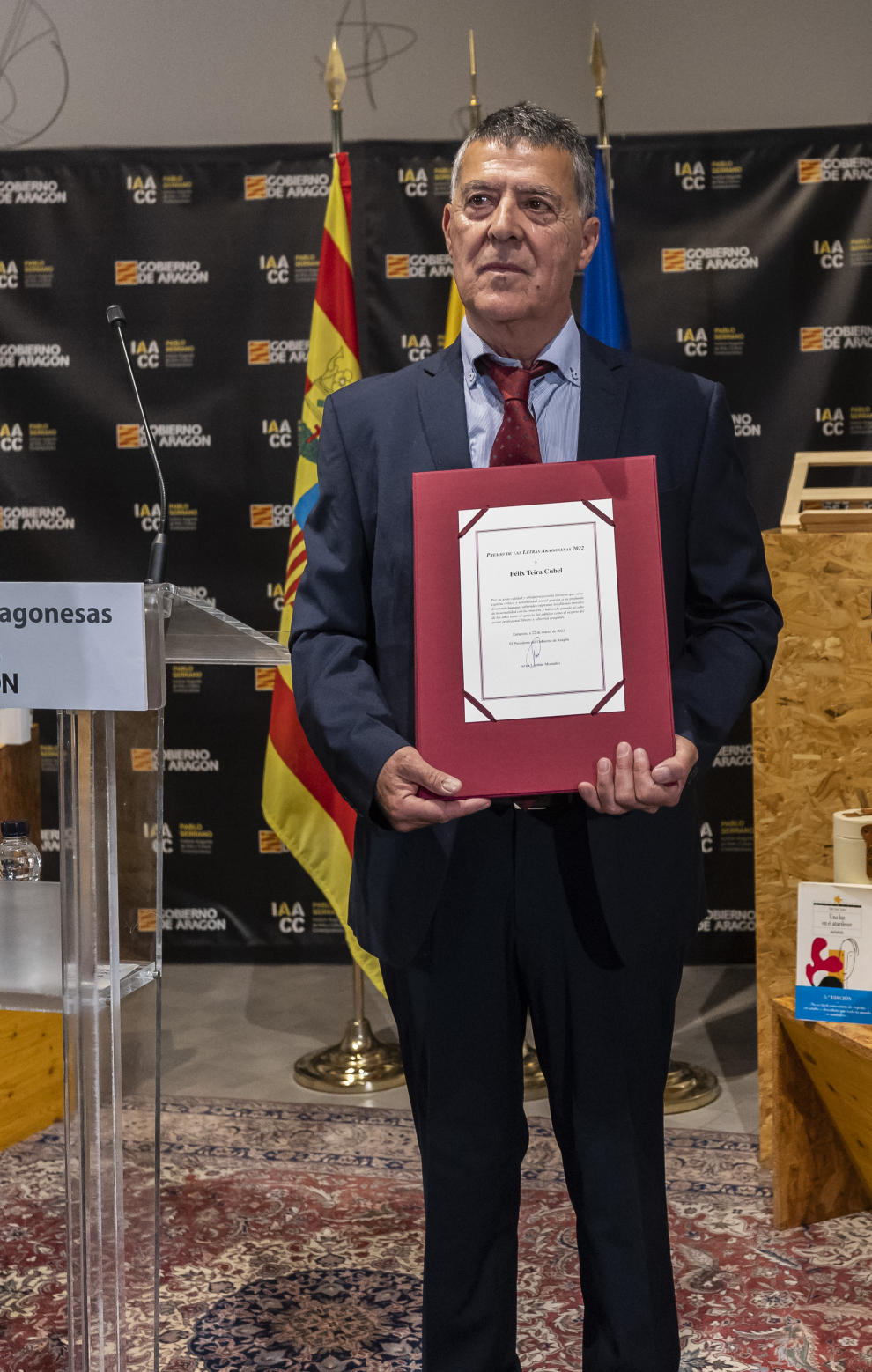 Fotos del Premio de las Letras Aragonesas 2022 en Zaragoza | Imágenes